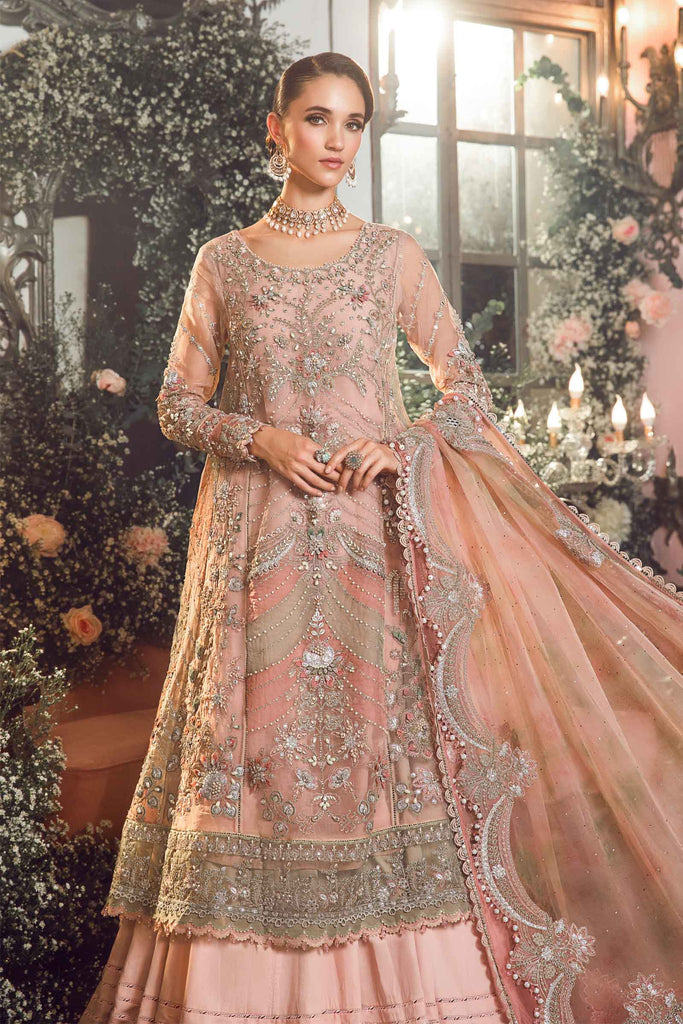 MARIA.B MBroidered Luxury Wedding Formals – Pastel Pink BD-2706 ...