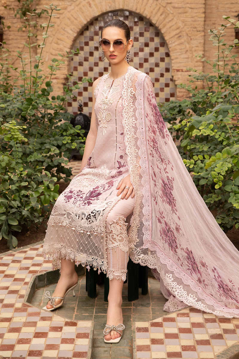 MARIA.B Luxury Lawn Collection 2024 – D-2414-A – YourLibaas