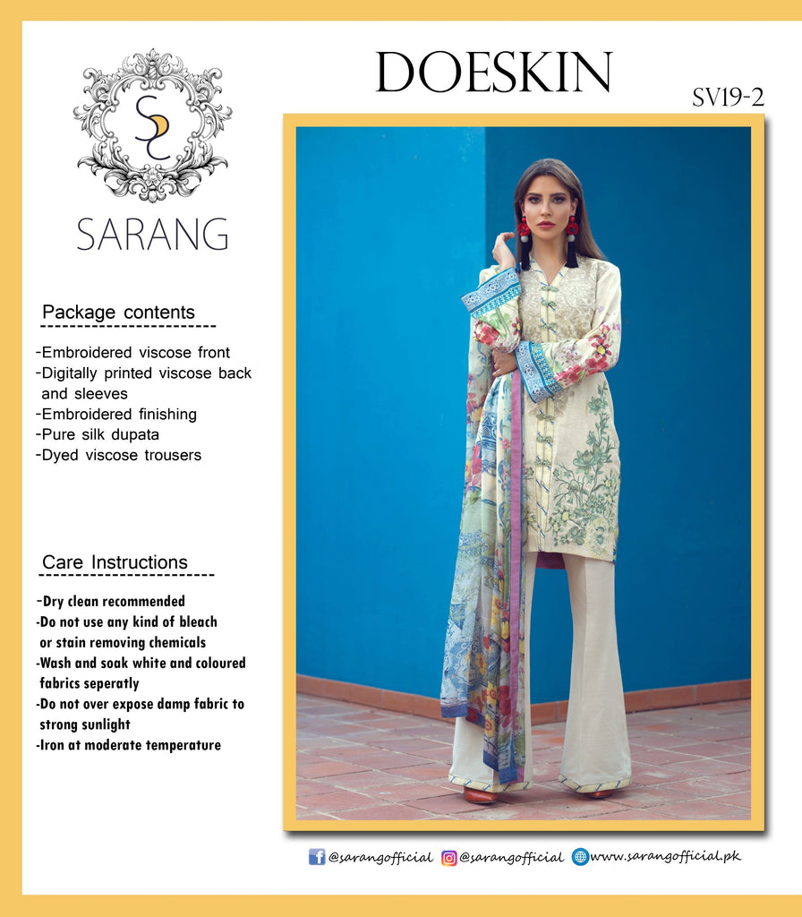 Sarang Viscose Collection – Doeskin – YourLibaas