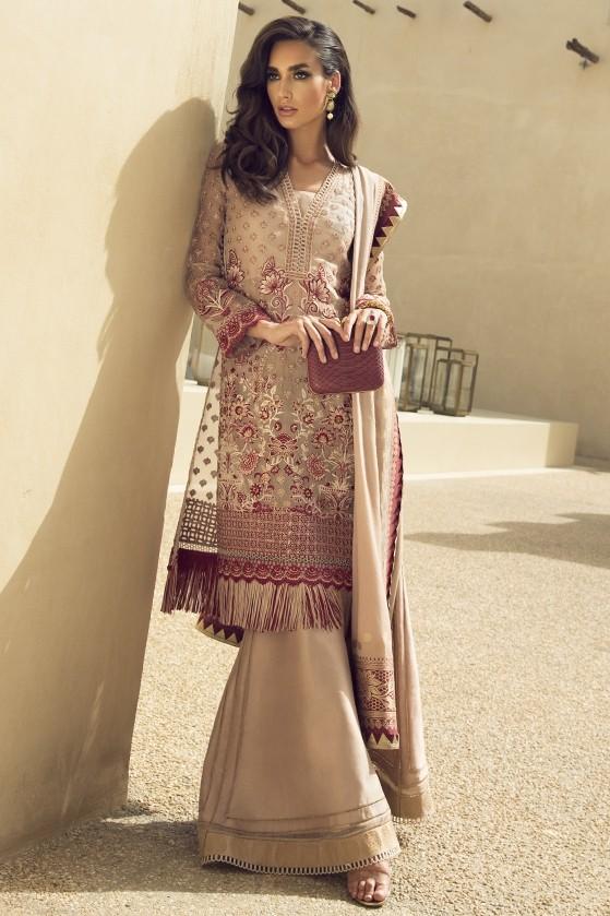 Faraz Manan Signature Organza & Silk Collection 2019 – FML-07 – YourLibaas