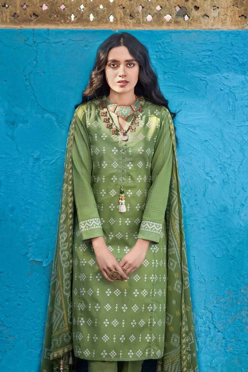 Gul Ahmed Summer · Chunri Collection – 3PC Chunri Embroidered Lawn Sui – YourLibaas