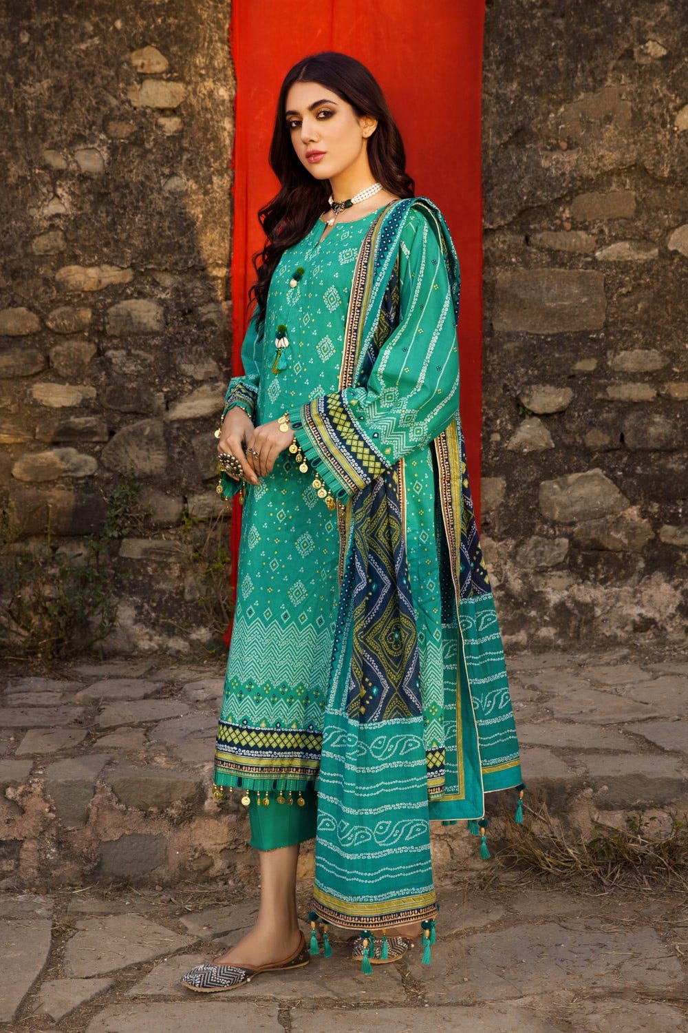 Gul Ahmed Summer · Chunri Collection – 3PC Chunri Lawn Suit CL-22037 B ...