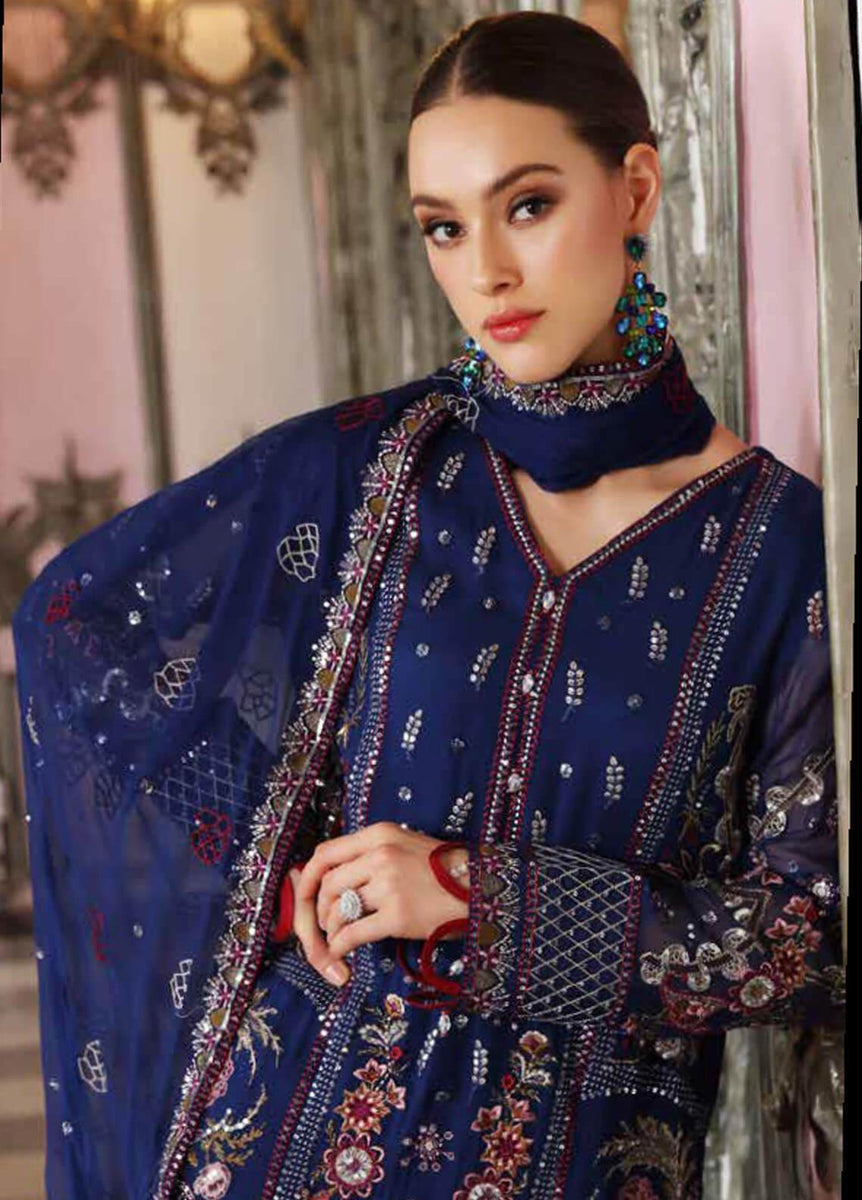 Jannan Embroidered Chiffon Collection Vol-3 – JL-20 – YourLibaas