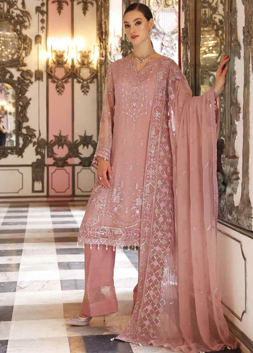 Jannan Embroidered Chiffon Collection Vol-3 – JL-21 – YourLibaas