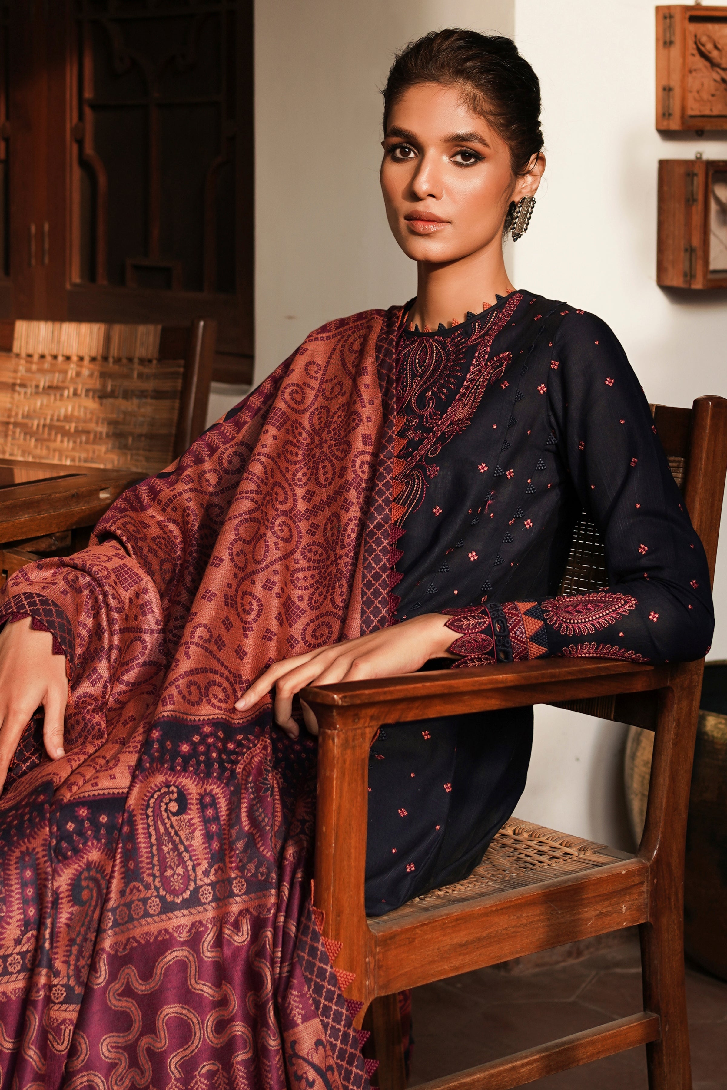 Jazmin Shahtoosh Luxury Winter Khaddar Collection – Abeer – YourLibaas