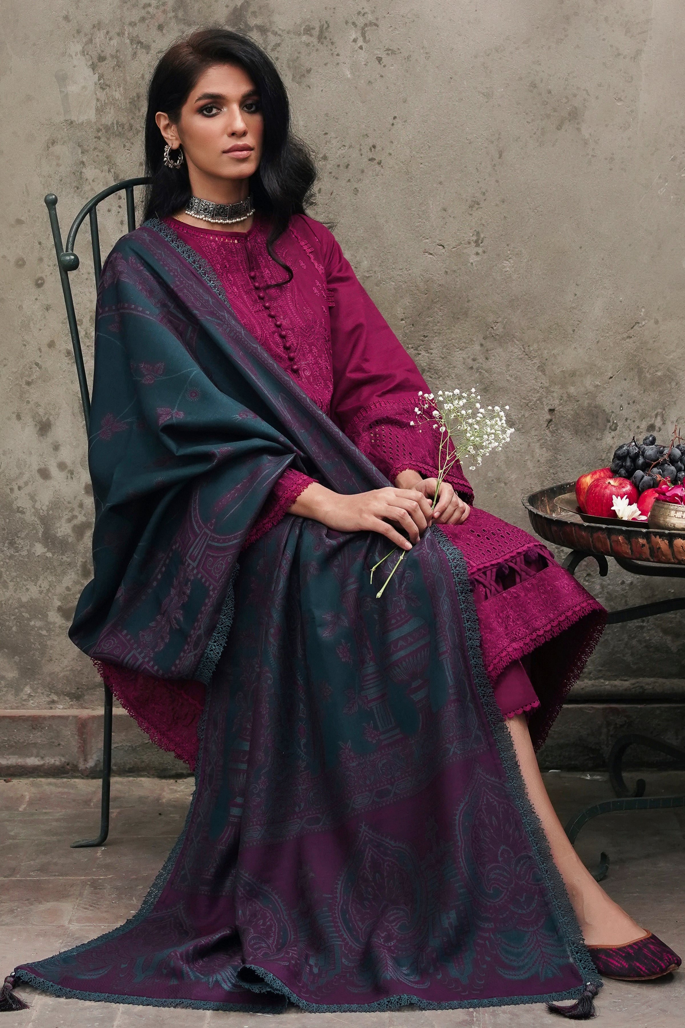 Jazmin Shahtoosh Luxury Winter Khaddar Collection – Johi – YourLibaas
