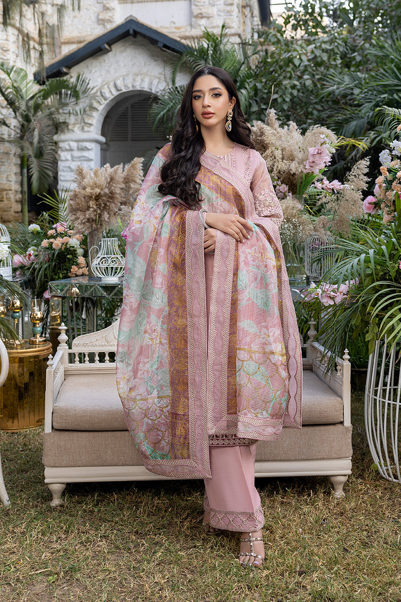 Azure Luxe Embroidered Festive Formal Collection – Lotus Plush – YourLibaas