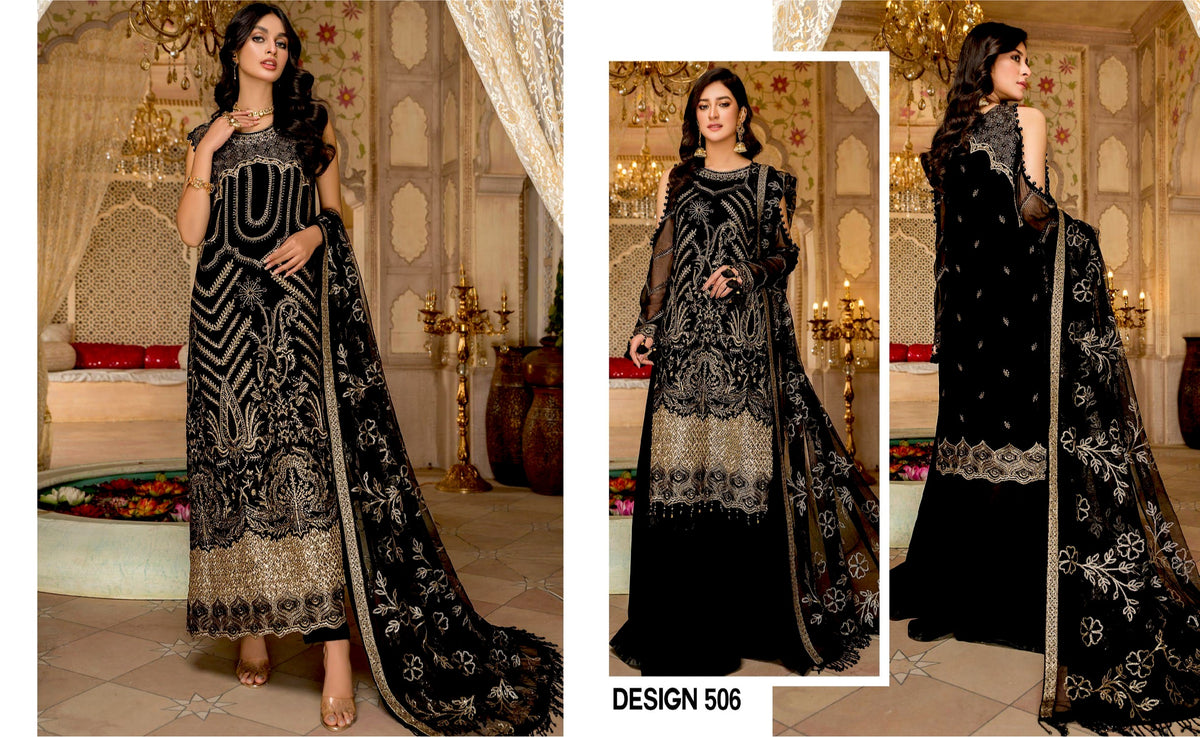 Maryam's Premium Festive Embroidered Collection Vol-9 – D-506 – YourLibaas