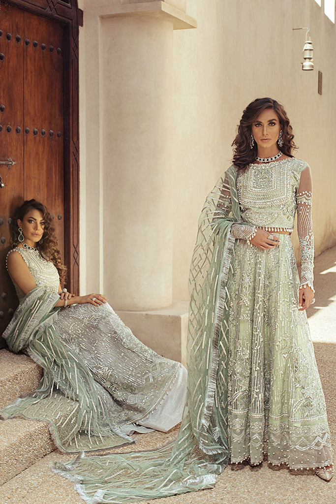 Mushq Trousseau De Luxe Wedding Collection 2020 – Ocean Wave – YourLibaas