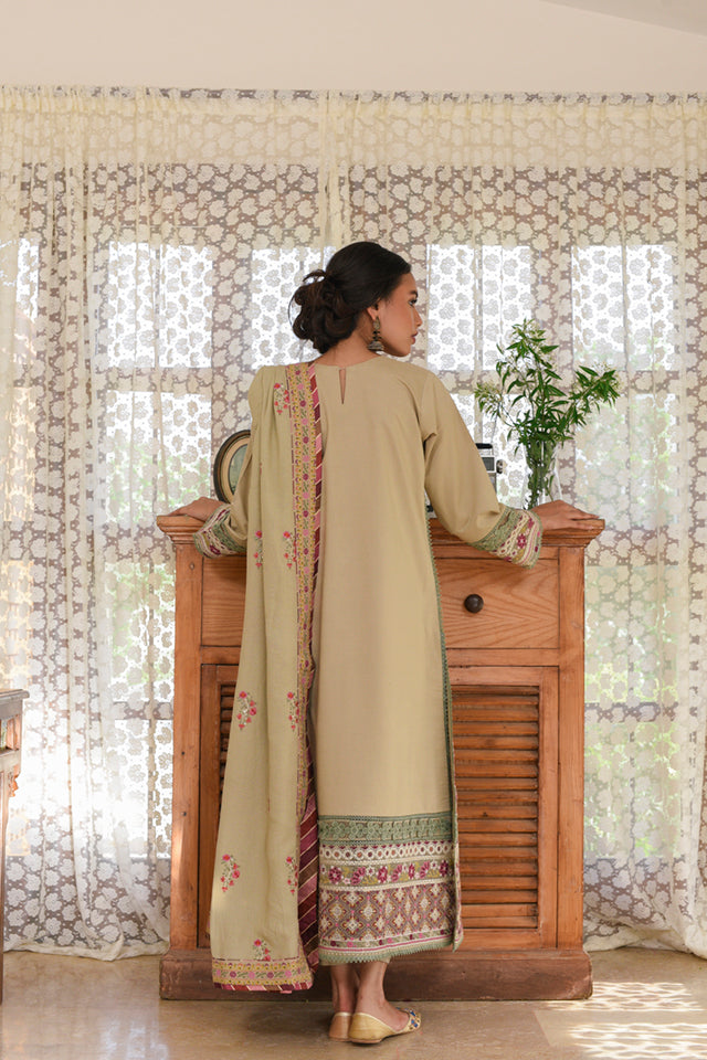 Qalamkar Qline Linen Collection – VL-09 MAHRUKH – YourLibaas