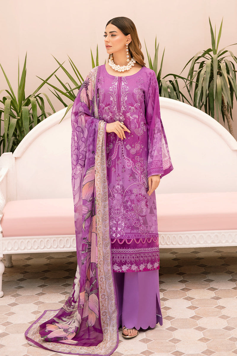 Ramsha Rangrez Luxury Lawn Collection Vol-2 – N-210 – YourLibaas