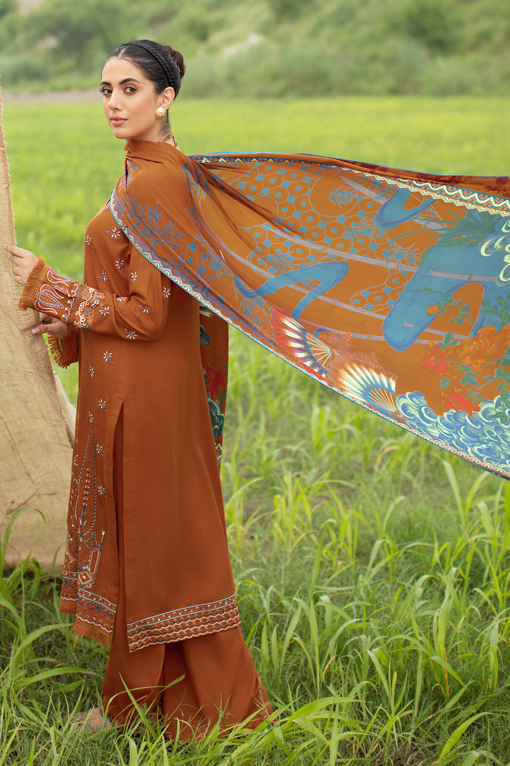 Ramsha Reet Luxury Karandi Collection Vol-6 – R-605 – YourLibaas