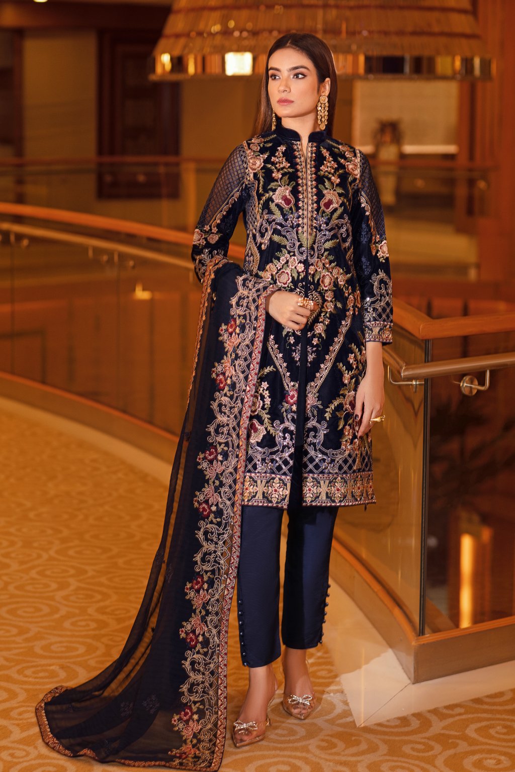 Ramsha Velvet Collection Vol-3 – V-301 – YourLibaas