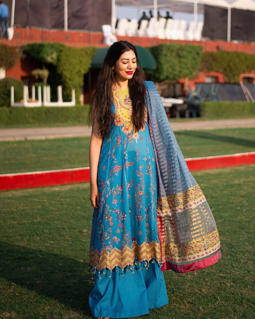Saira Rizwan Luxury Lawn Collection – GUL PANRHA SR-06 – YourLibaas