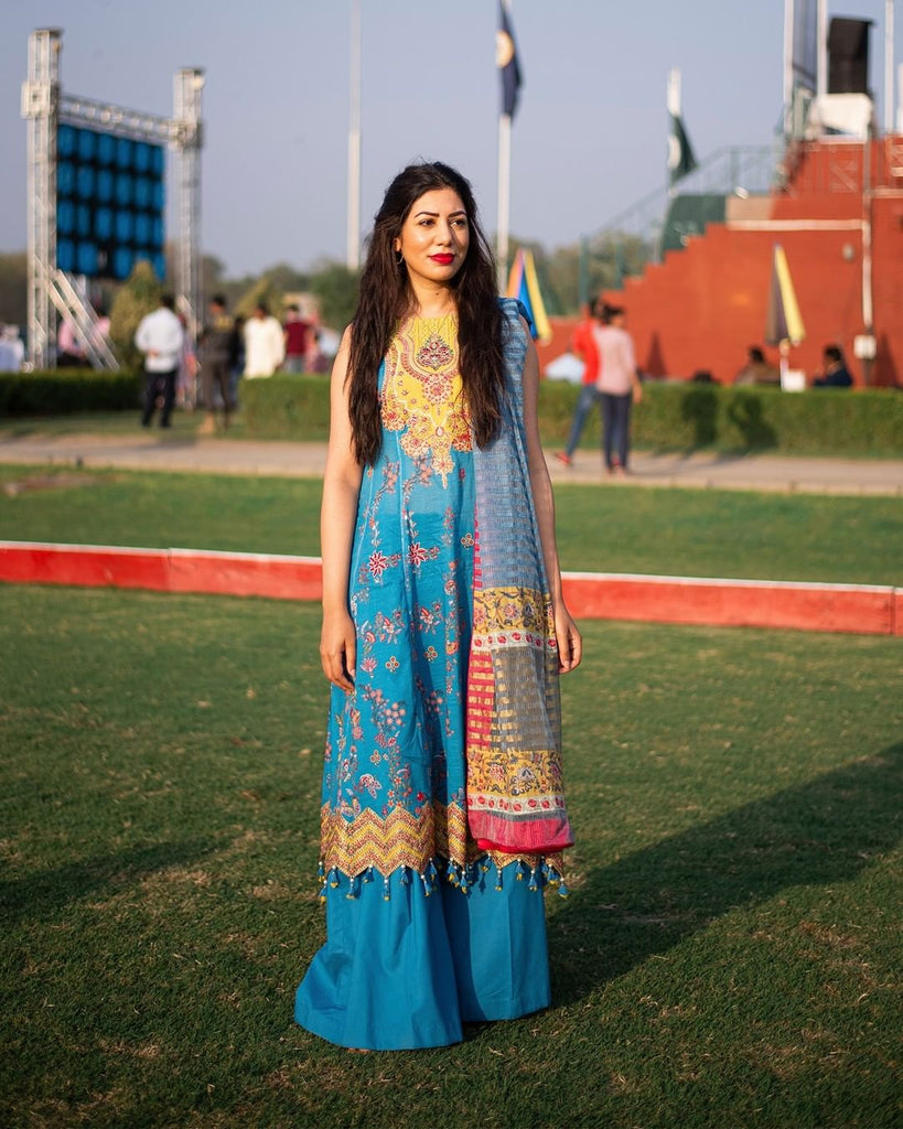 Saira Rizwan Luxury Lawn Collection – GUL PANRHA SR-06 – YourLibaas
