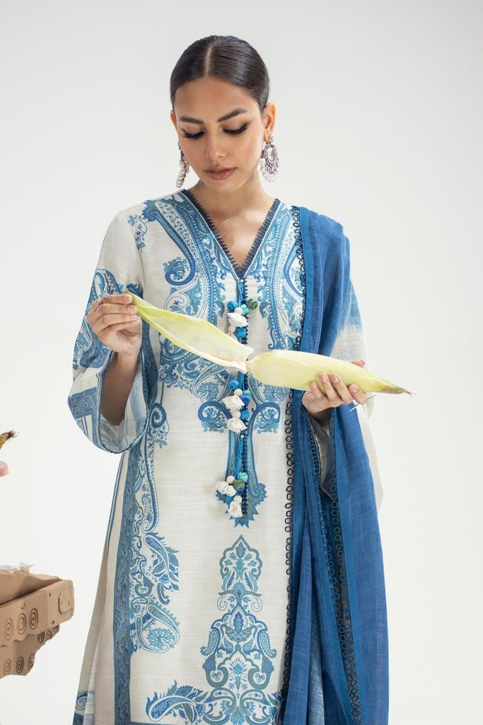 Sana Safinaz Mahay Winter Collection '21 – H212-014B-CG – YourLibaas
