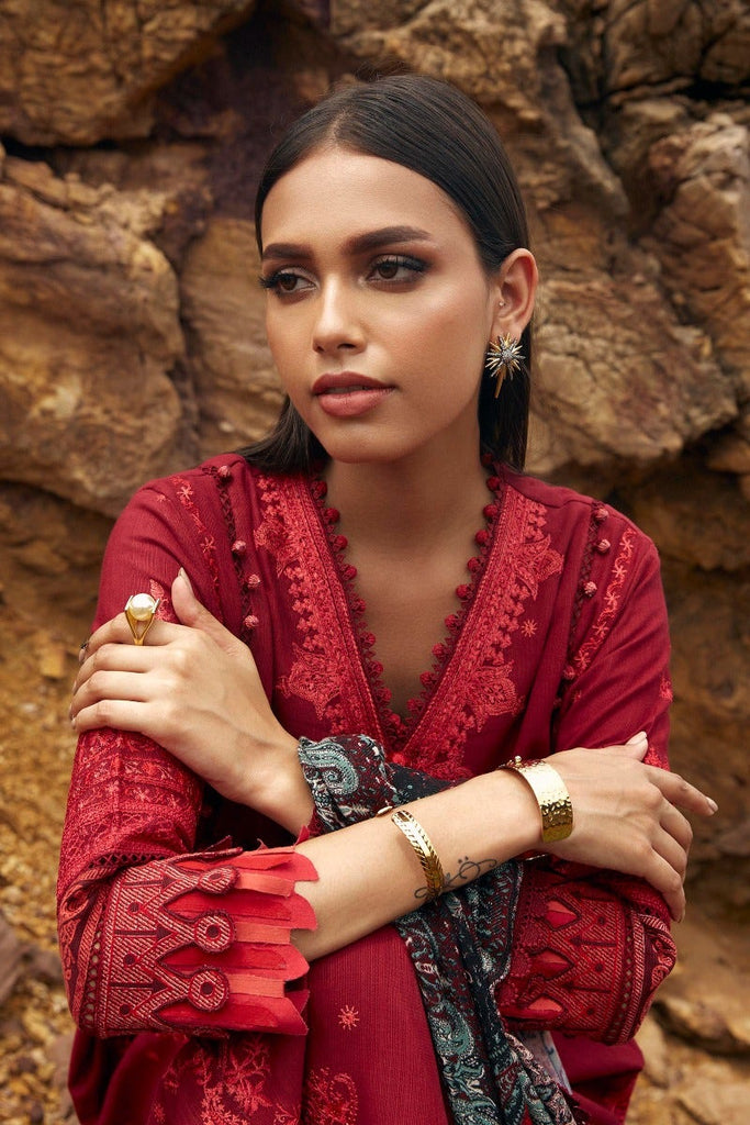 Sana Safinaz Muzlin Winter Collection 2022 – M224-012B-CP – YourLibaas