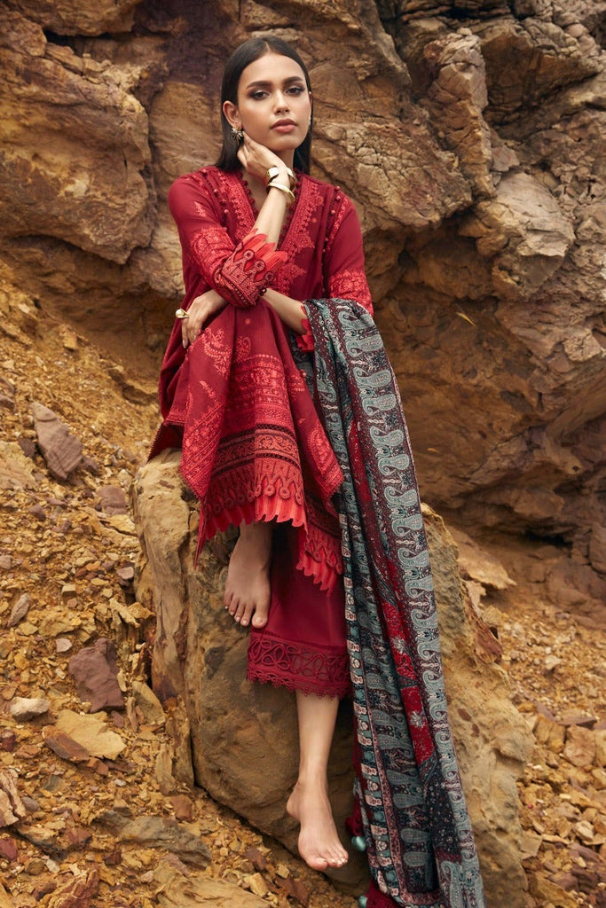 Sana Safinaz Muzlin Winter Collection 2022 – M224-012B-CP – YourLibaas