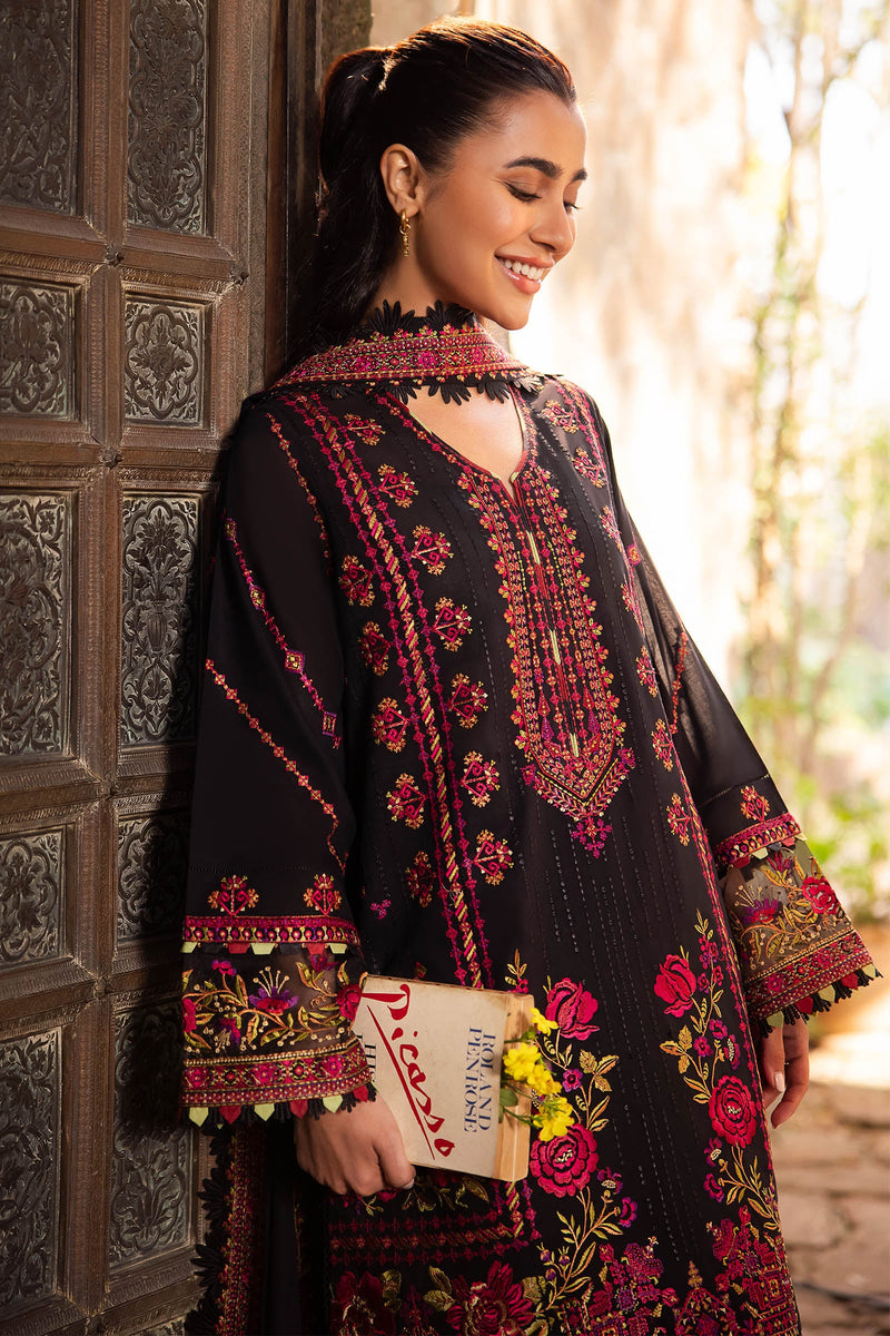 Zaha Luxury Lawn Collection 2024 – ZEL (ZL24-08 B) – YourLibaas