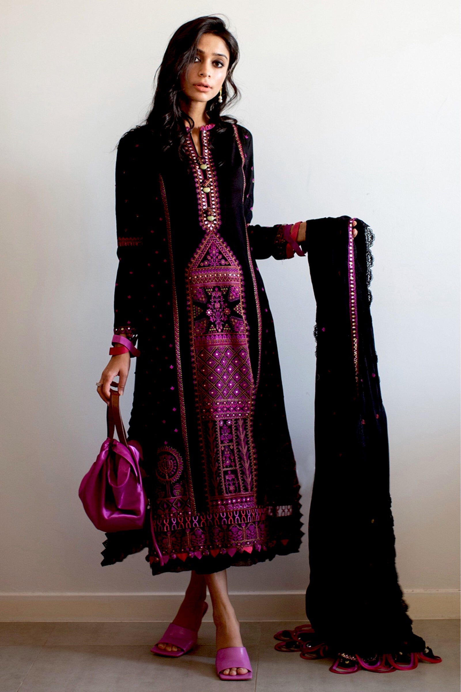 Zaha by Khadijah Shah Festive Lawn Collection 2021 – SHAHLYLA (ZF21-03 ...