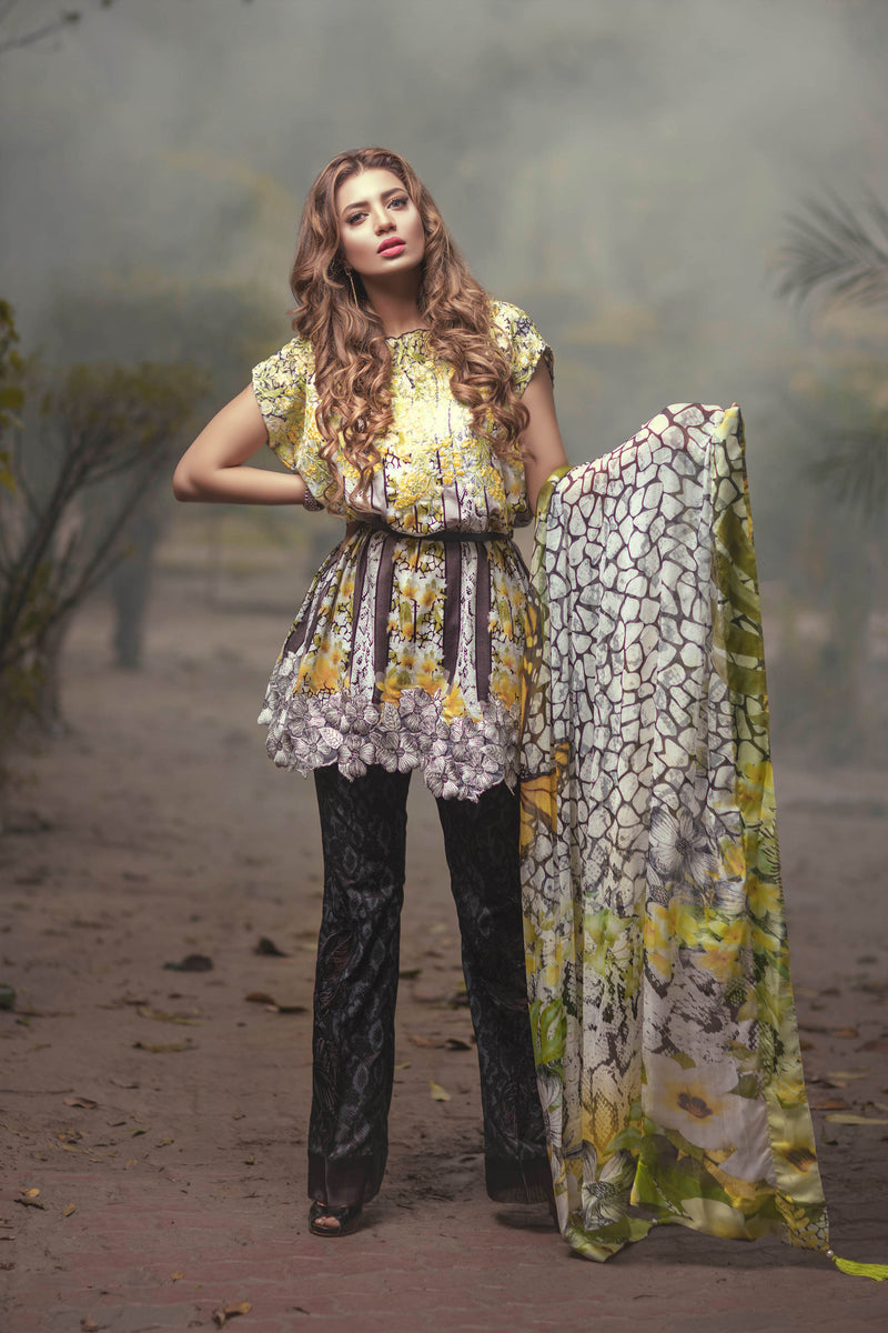 Rungrez Spring/Summer Lawn 2017 – Safari Sunrise – Pakistani Lawn Suits ...