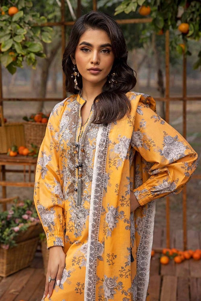 Gul Ahmed Summer Essential 2024 – 3PC Printed Embroidered Lawn Suit CL ...