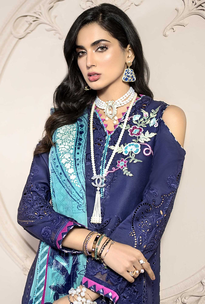Noor by Saadia Asad Luxury Lawn Collection 2020 – MYSA-D2-B – YourLibaas