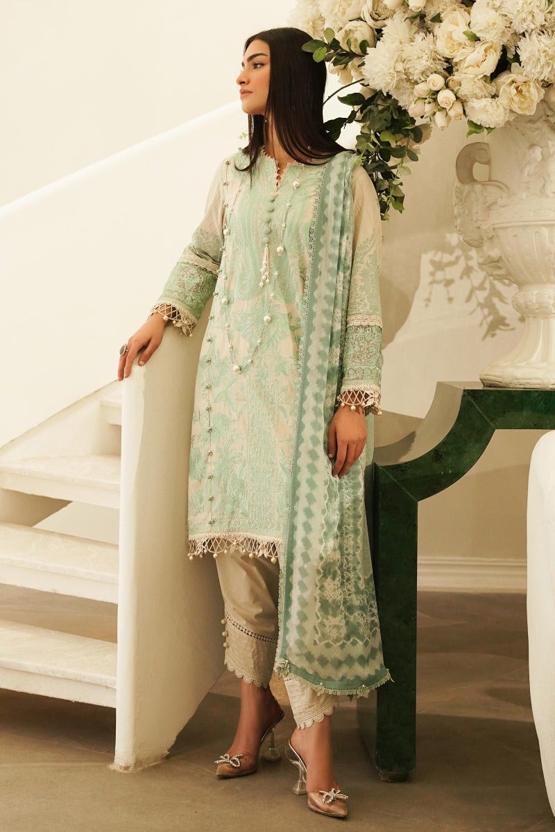 Sana Safinaz Muzlin Spring Lawn Collection 2023 – M231-005A-CJ – YourLibaas