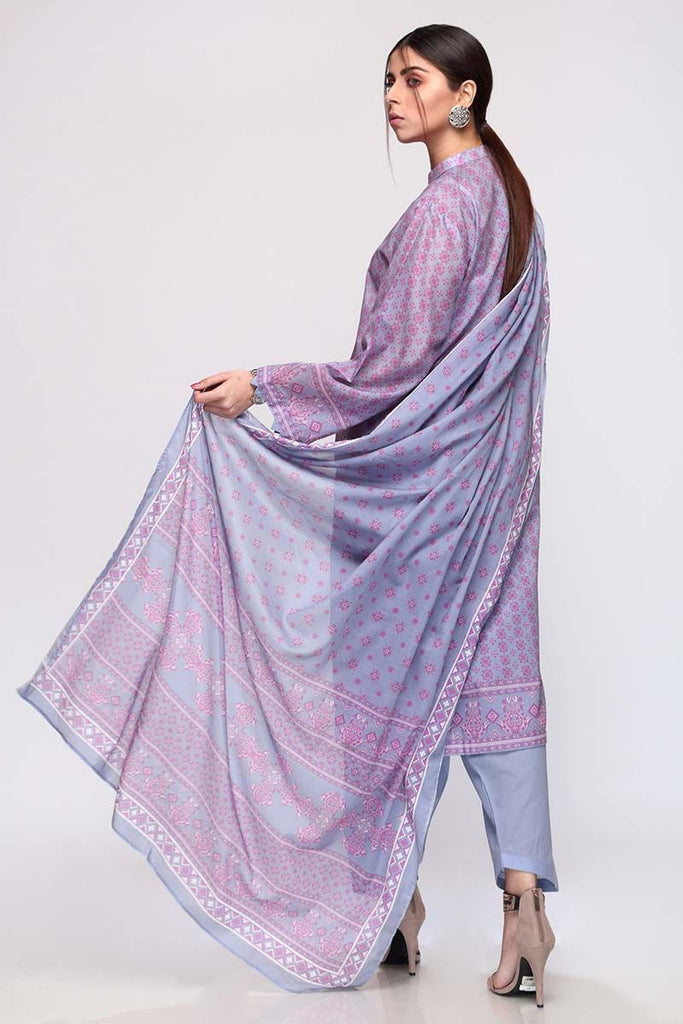 Gul Ahmed Summer 2020 – Basic Collection – 3PC Unstitched Lawn Suit CL – YourLibaas