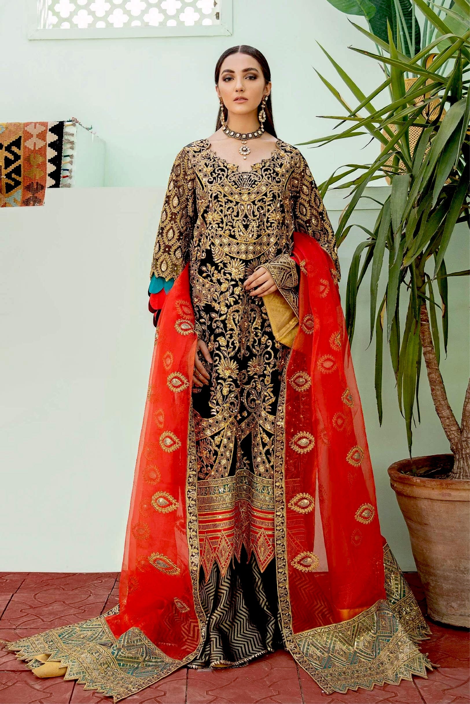 Mashq Premium Formal Collection – Night Blooms (MW-10) – YourLibaas