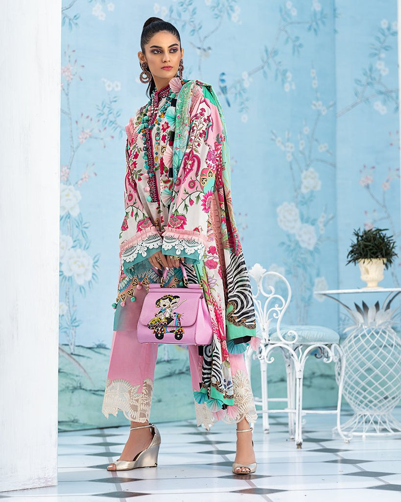 Zaha by Khadijah Shah – Spring/Summer Lawn Collection 2020 – LINNEA (Z ...